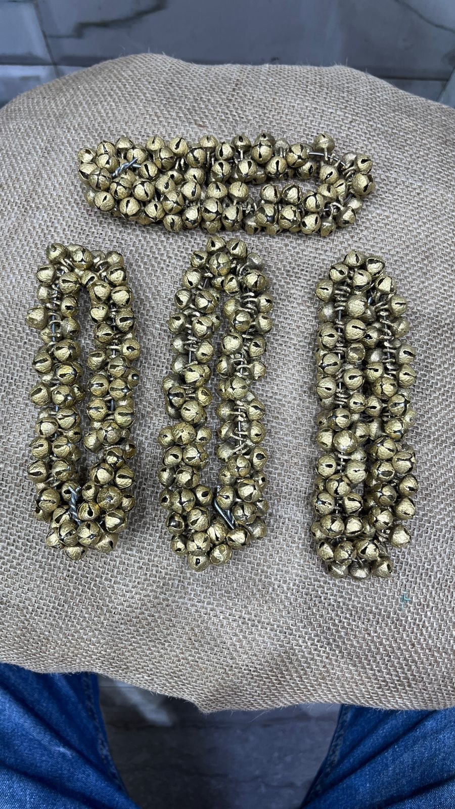 Brass Material Ghungroo - Aisha Tradiing